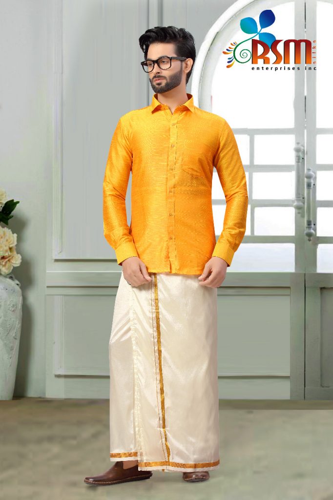 Men's Shirts - Vetti Shirts - Indian Mens Clothing - RSM Silks